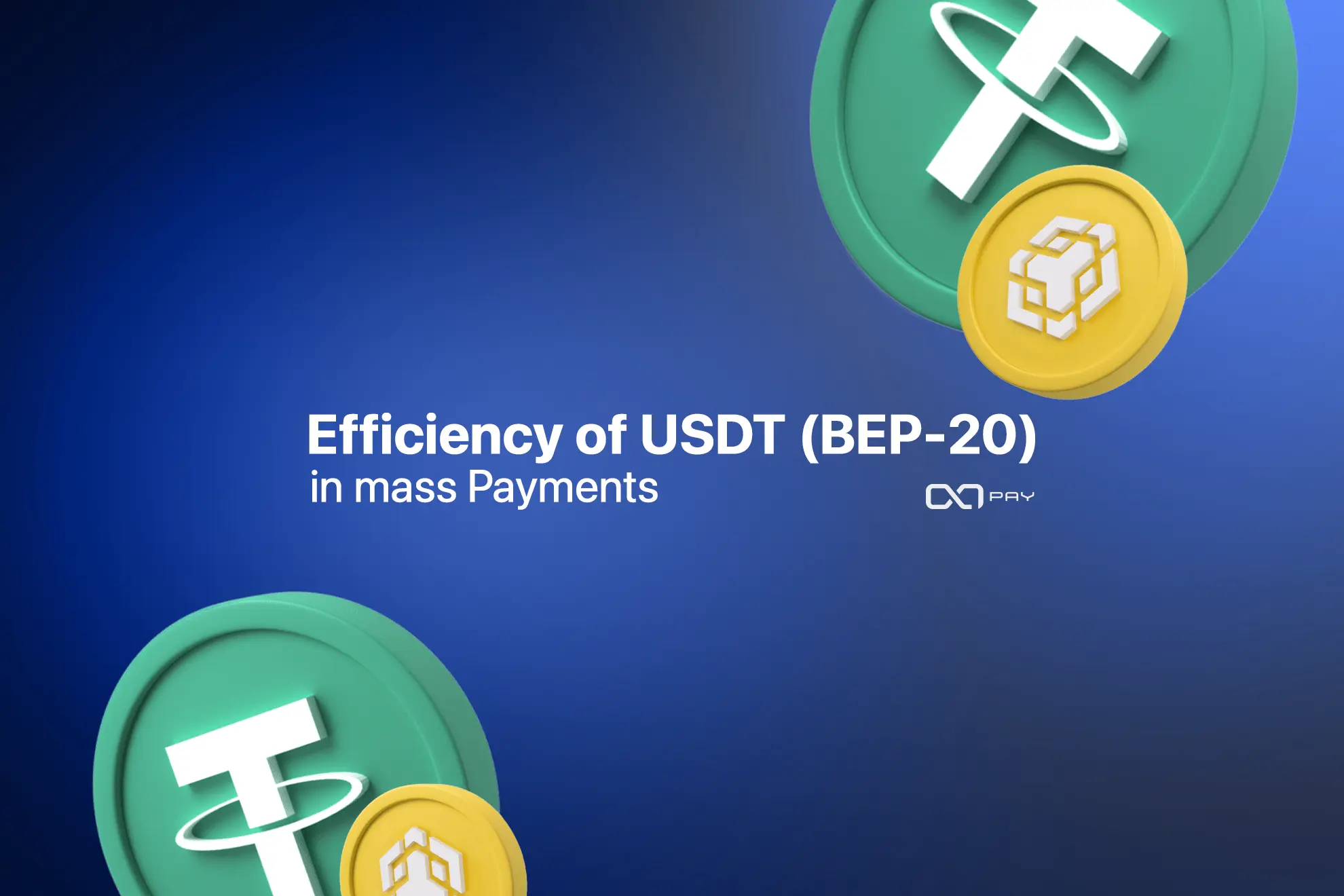 Efficiency of USDT in Mass Payments