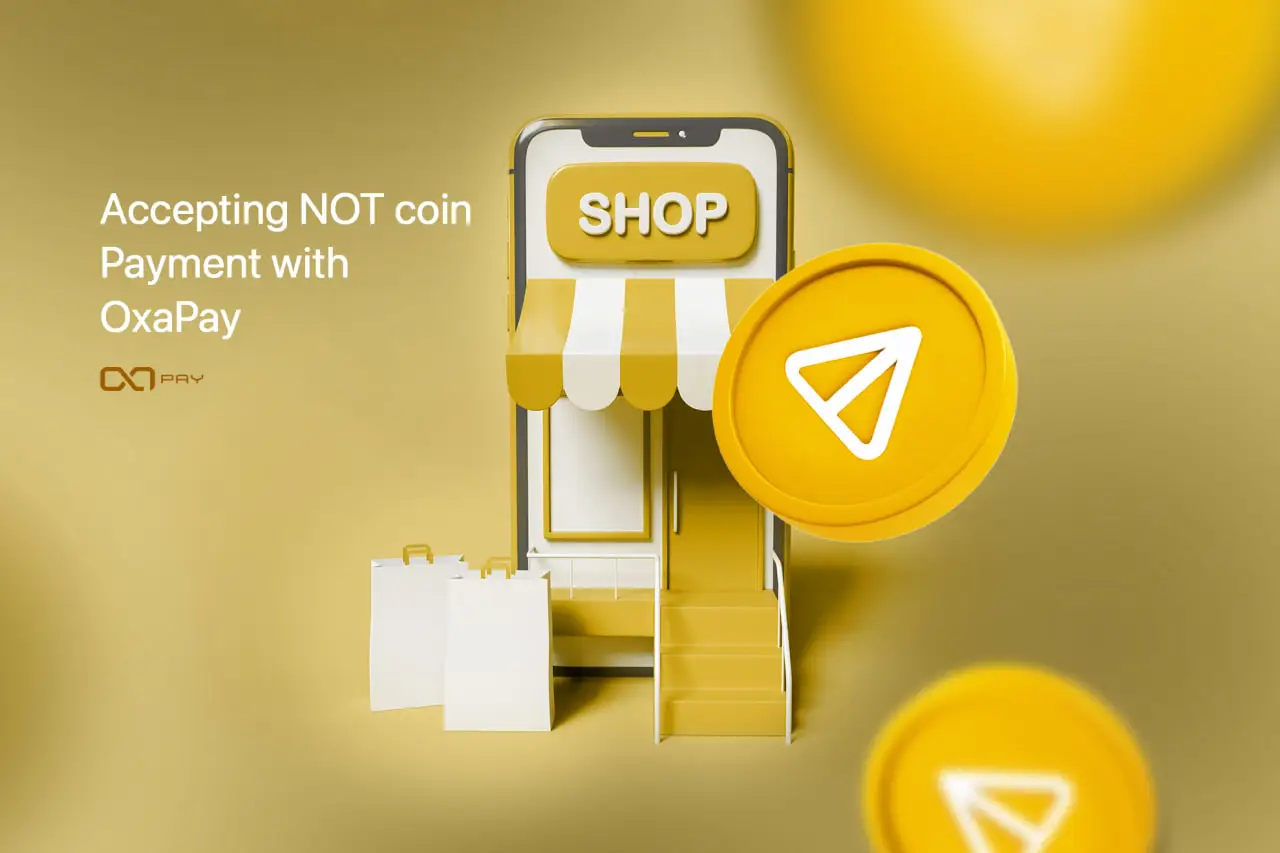 Accept Notcoin payments with OxaPay