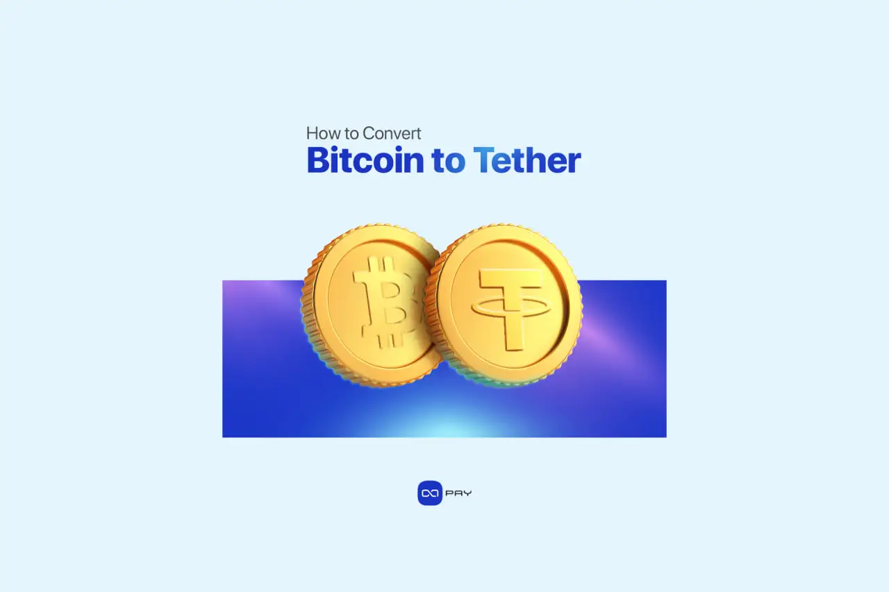 How to Convert BTC to USDT with OxaPay